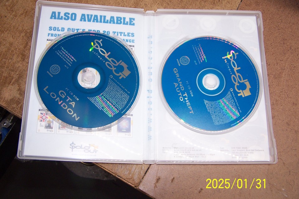 GTA Double Pack: Grand Theft Auto and Grand Theft Auto (PC: Windows ...