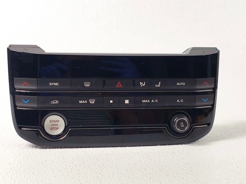 17-20 JAGUAR XE XF F-PACE DASH FRONT HEAT A/C CLIMATE CONTROL PANEL ...