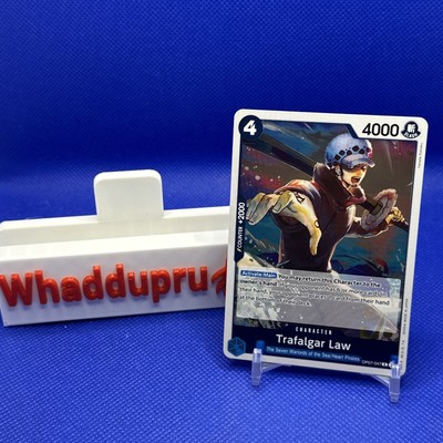 One piece TCG OP07-047 R Trafalgar Law 8x Blue Playset | eBay