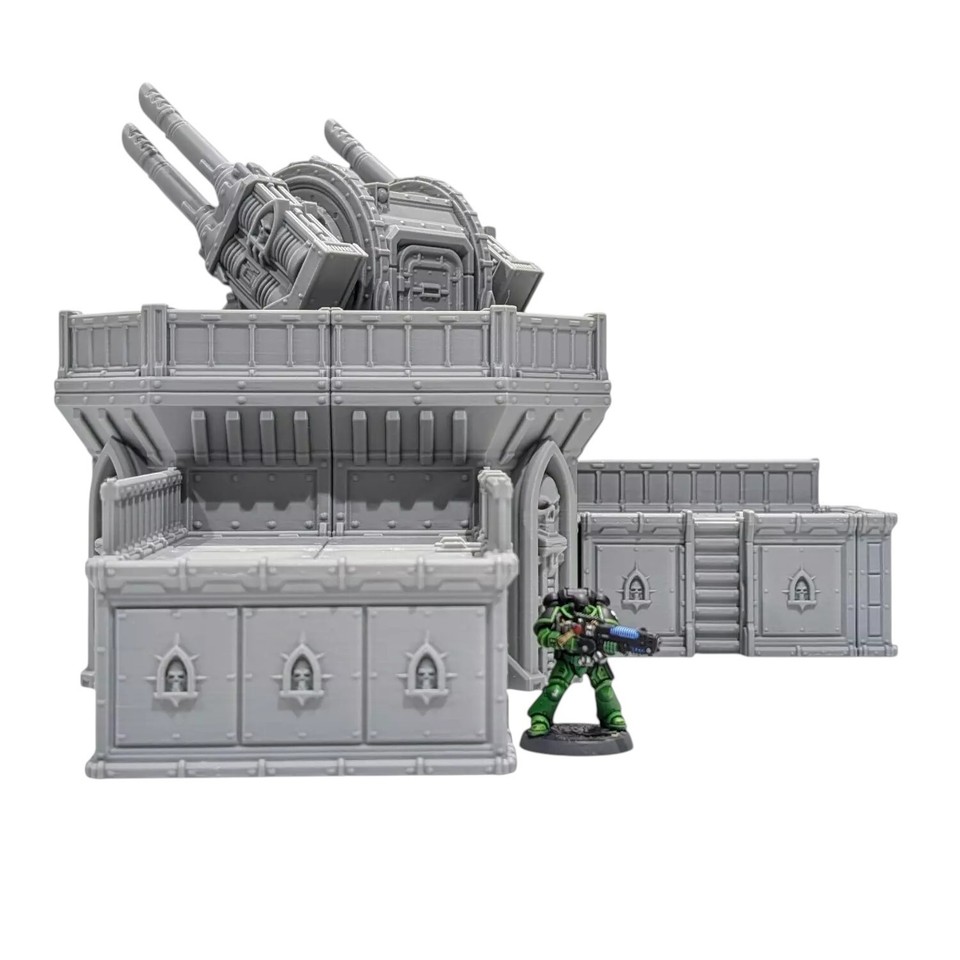 Fortified Turret - 28mm 3d Printed Gothic Wargaming Terrain | Defence ...