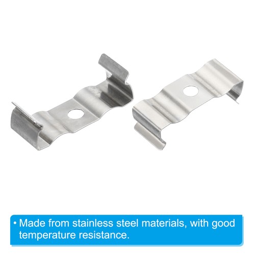 40pcs T8 Fluorescent Clips - LED Tube Light Fixture Hanger Brackets | eBay