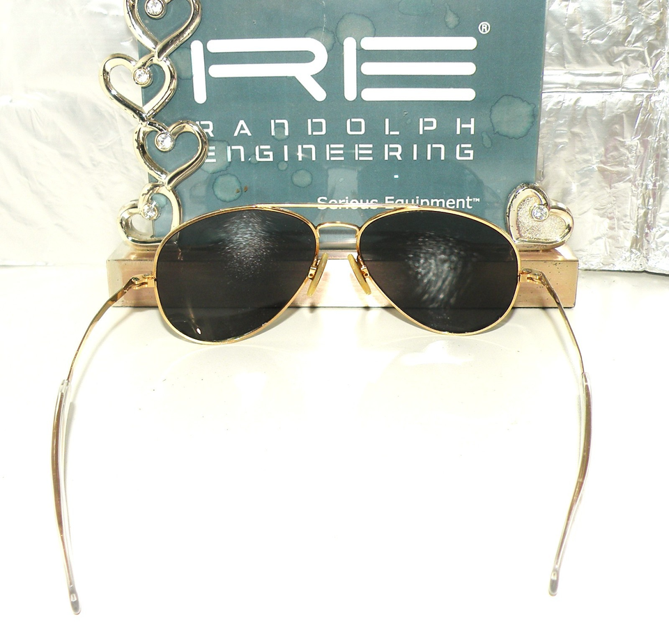 VTG RANDOLPH ENGINEERING RE 23K GP CR 5 ½ AVIATOR USA SUNGLASSES BOX 51 AO RB | eBay