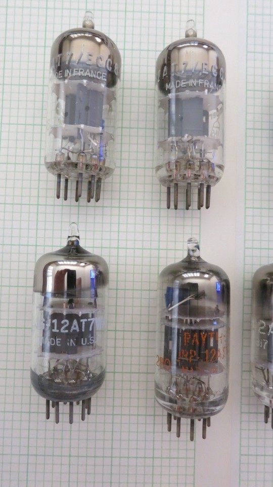 Vintage 12AT7 ECC81 Twin Triode Miniature Audio Vacuum Tube 10 Pieces | eBay