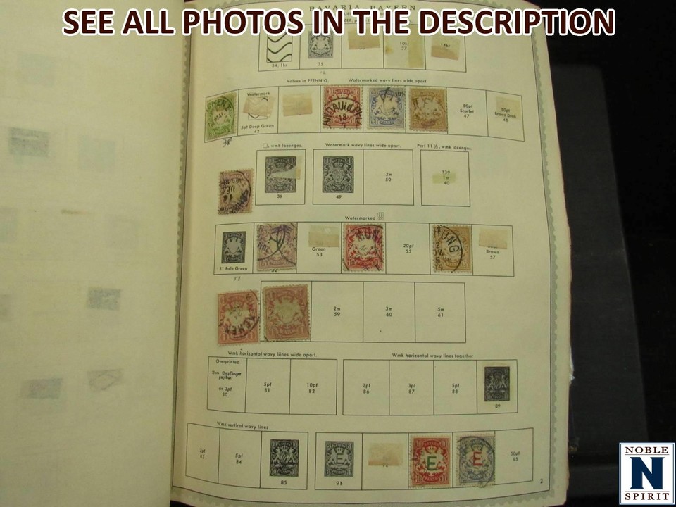 NobleSpirit (JMS) Loaded Germany M&U Stamp Album High CV | eBay