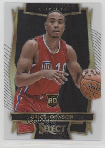 2016-17 Panini Select - Concourse Brice Johnson #81 White Prizm /149 ...