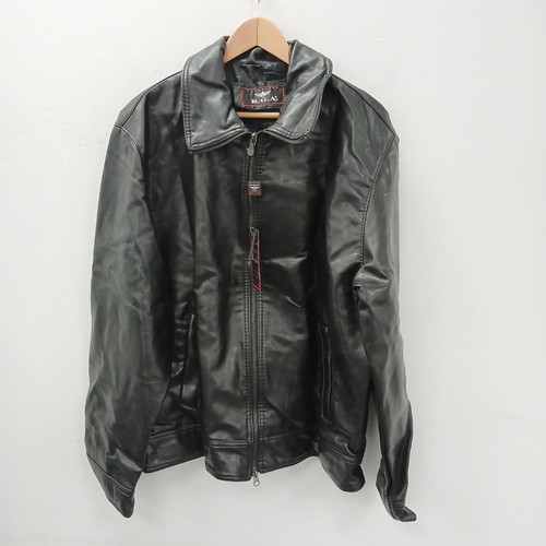 Reportage RGA Leather Jacket Men Size 2 XL Black New RMF49-CAP | eBay UK