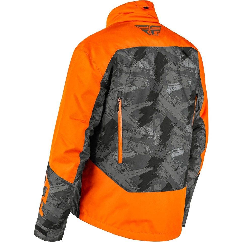 Fly Racing SNX Pro Jacket - Orange/Black - Medium 470-5408M | eBay