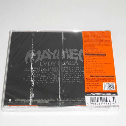 Lady Gaga Mayhem Standard Edition JAPAN CD Bonus Track | eBay