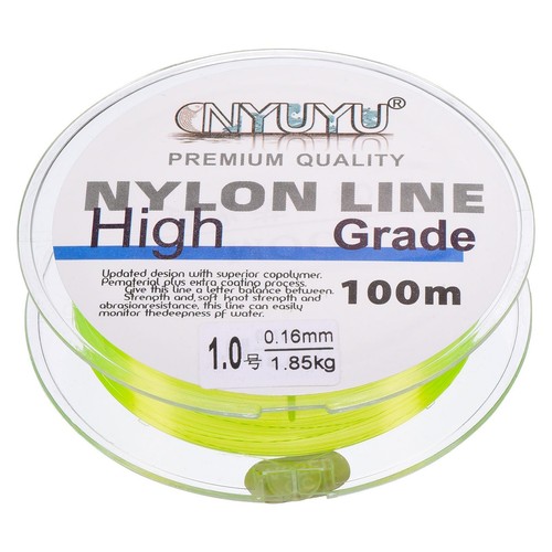 Nylon Fishing Line 109Yard 4Lb Monofilament Fluorocarbon Coated Light ...