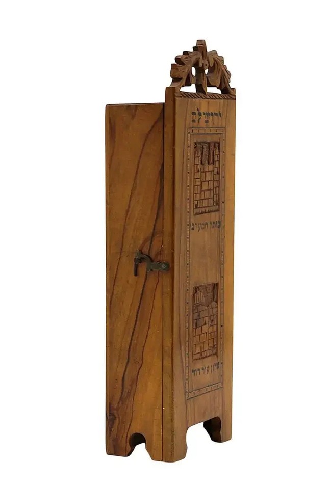 An Olive Wood Torah Ark Jerusalem C. 1920 Judaica | eBay