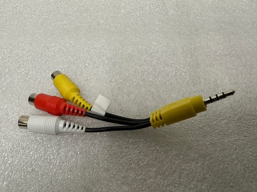 LOT 10 - 3.5mm Aux Male to 3-RCA Female AV Component Adapter Cable ...