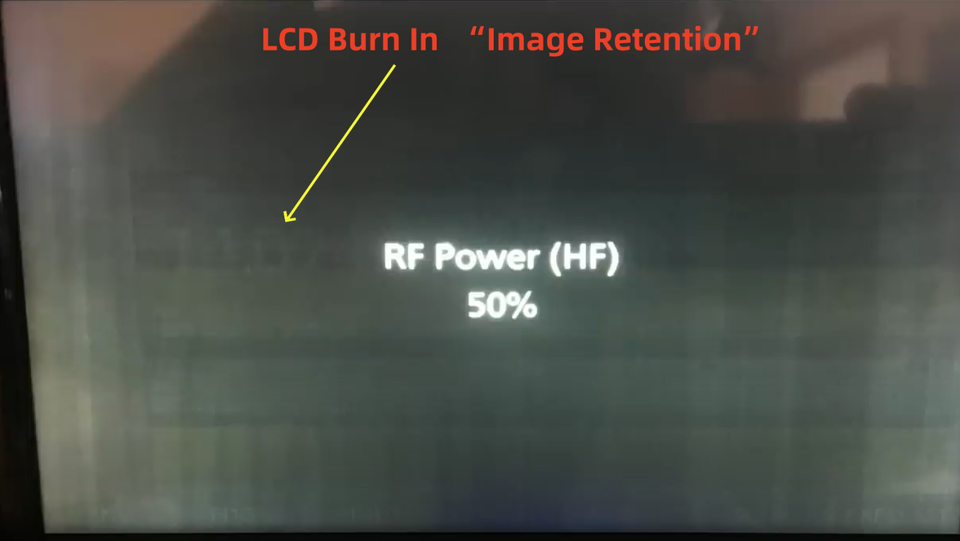 ICOM IC7610 LCD replacement resolve “Image Retention” issue “Screen ...