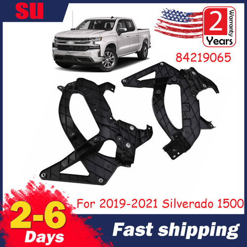 Front Left&Right Side Outer Bumper Support For 2019-2021 Silverado 1500 ...