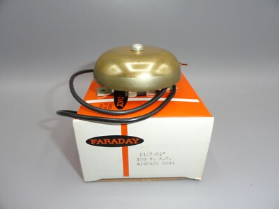 Vintage Elevator Arrival Signal Brass Bell Chime/Gong 120 Volt AC NEW ...