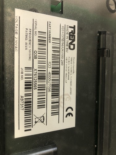 TREND IQ3 XCITE 96 UK BMS CONTROLLER | eBay