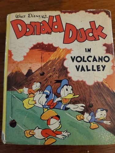 Donald Duck in Volcano Valley #1457 Vintage 1949 Better Little Book | eBay