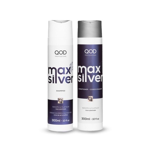 QOD PRO KIT MAX SILVER SHAMPOO + CONDITIONER 300ML | eBay
