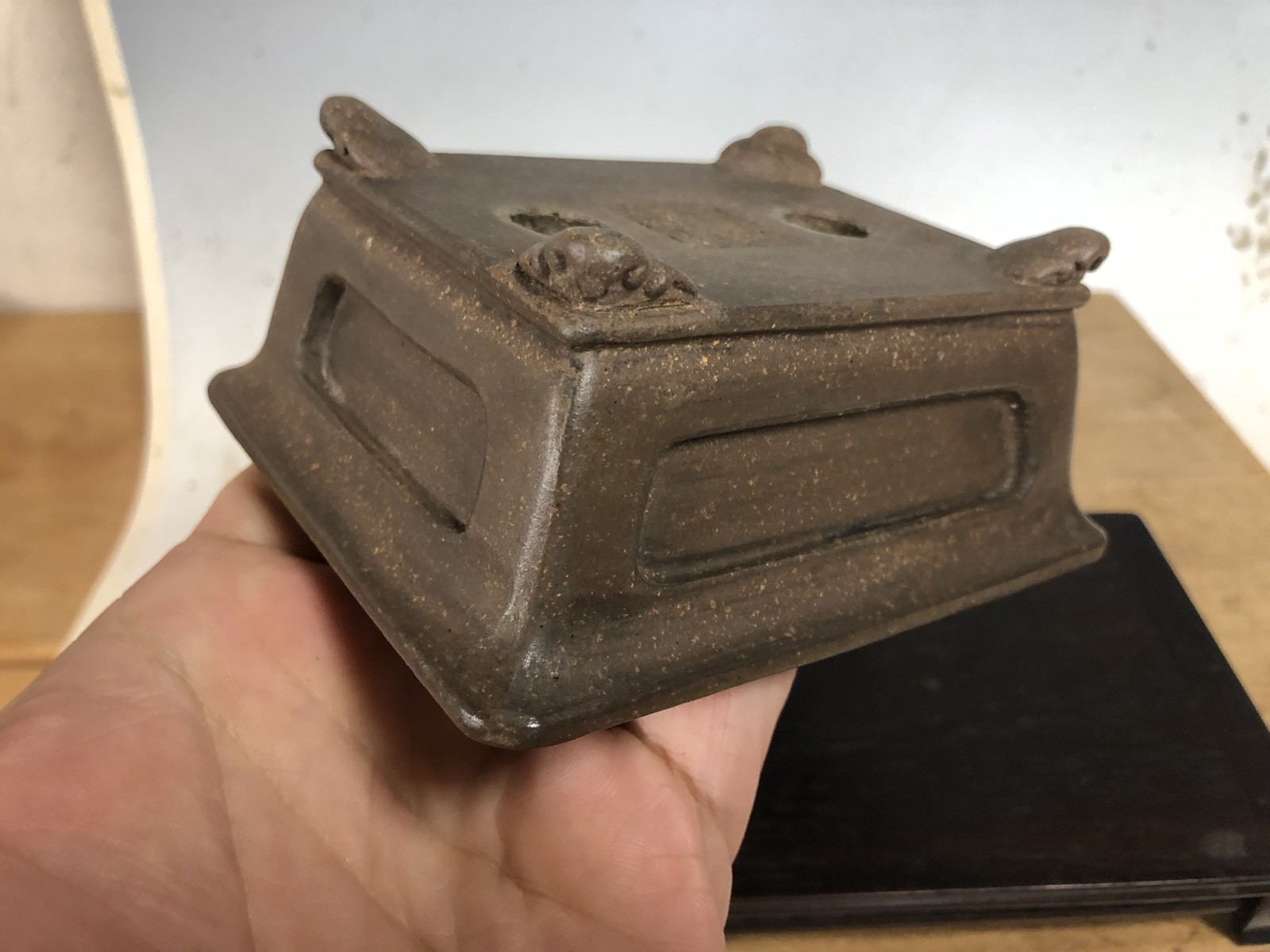 Rare Unglazed Shohin Size Bonsai Tree Pot Made By Buzan 4 3/4” | eBay