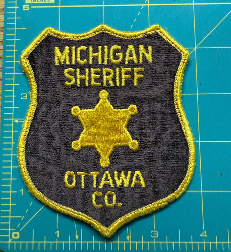 Ottawa County, MI Sheriff's patch | eBay