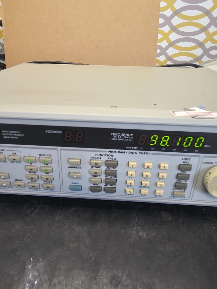 LEADER LG3236 AM/FM STEREO SIGNAL GENERATOR | eBay