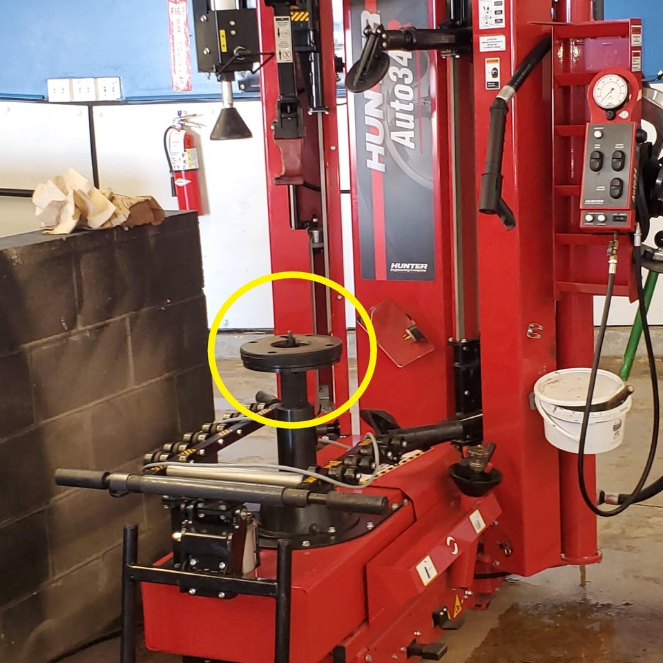 2X Rubber Wheel Support Rim Saver Hunter Tire Changers Auto34 TC37 TC39 ...