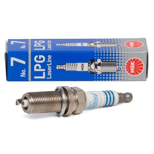NGK 1640 LL7 LPG7 Laser Line 7 Zündkerze für LPG / CNG Gasbetrieb ...