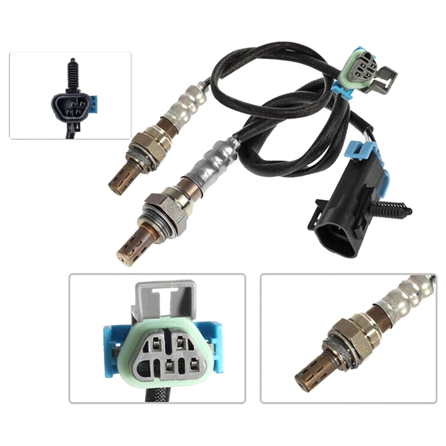 2pcs Oxygen O2 Sensor Up+Downstream For Chevy Equinox LTZ LS GMC ...