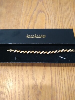 Joan Rivers Bracelet Classics Collection Jewelry with Rhinestones | eBay