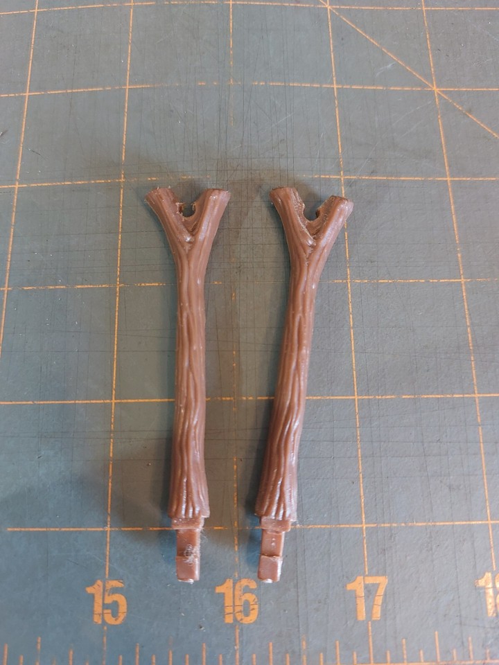 Vintage STAR WARS - FIRE PIT SPIT POSTS - Ewok Village - Part ...