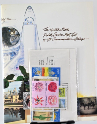 Sealed 1981 Mint Set Commemorative Collection Yearbook USPS Album ...