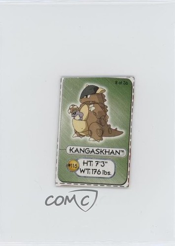Kangaskhan Lunchables Pokemon #8 1998 | eBay