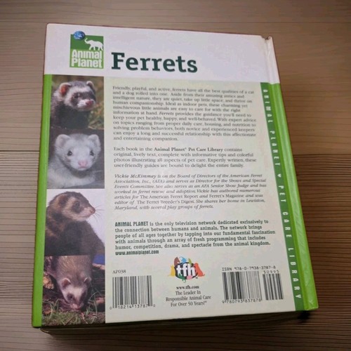 Animal Planet® Pet Care Library: Ferrets by Vickie McKimmey (2007 ...