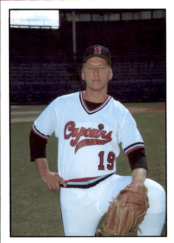 1984 Shreveport Captains First Base 8 Bob Gendron New Bedford ...