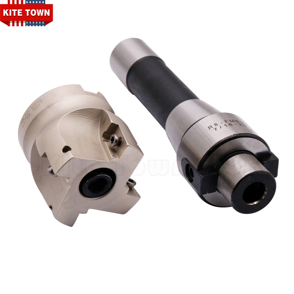 R8 FMB22 Arbor 400R 50MM Face End Mill Shell Cutter 10Pc APMT1604 ...