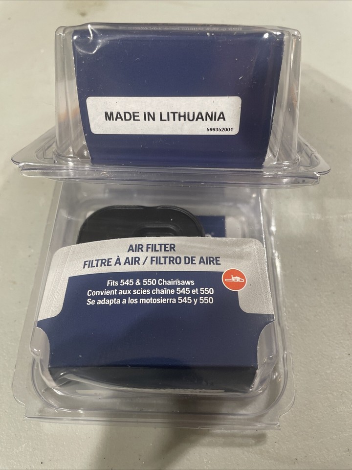 LOT OF 2 590458802 Genuine Husqvarna Air Filter NEW IN PACKAGE | eBay