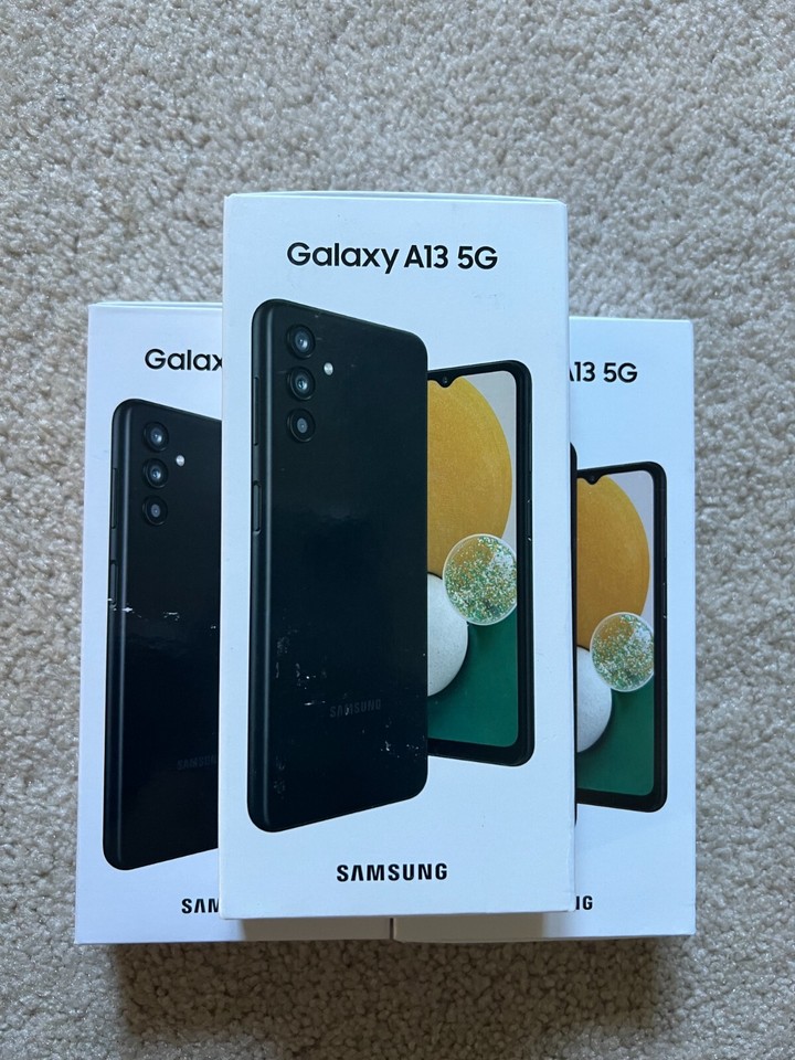 New Samsung Galaxy A13 5G SM-A136U1/DS - 64GB - Black (Unlocked) | eBay