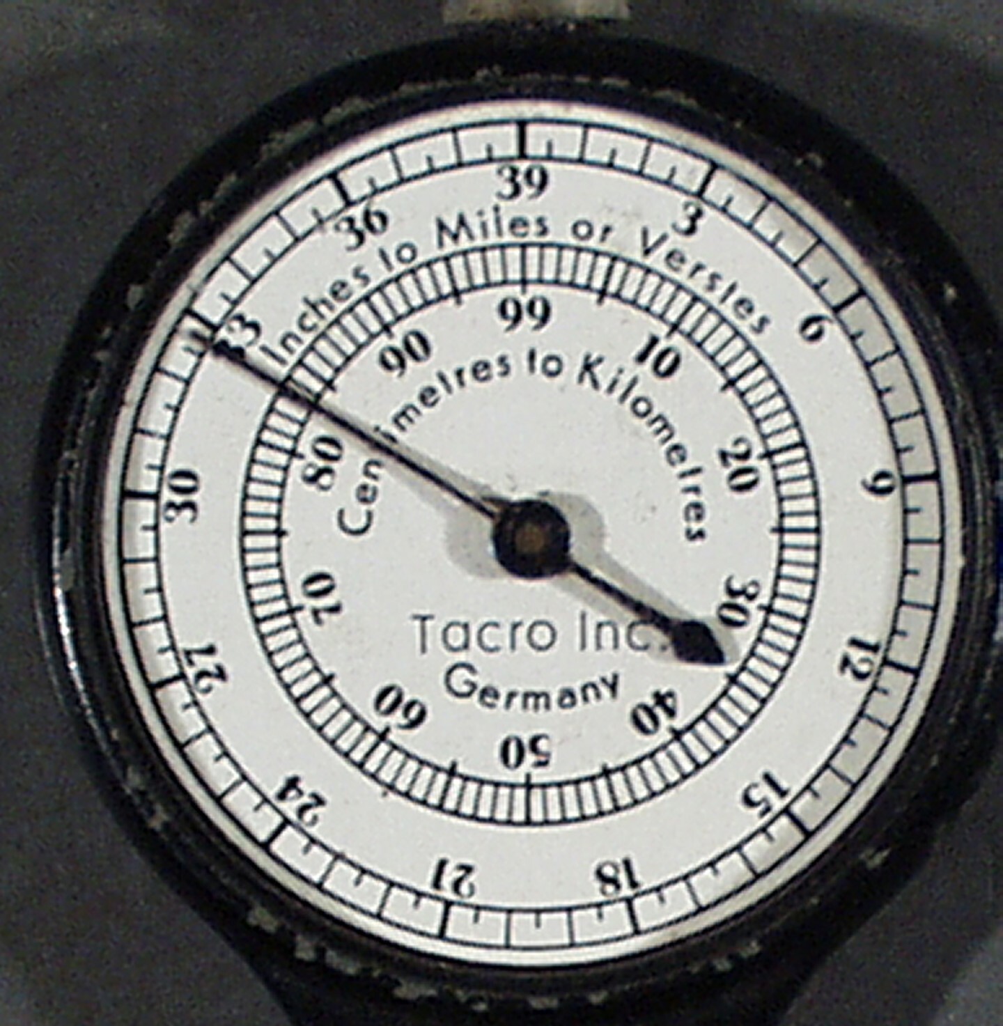 VINTAGE TACRO INCHES TO MILES OPISOMETER COUNTER DISTANCE TOOL, GERMANY ...