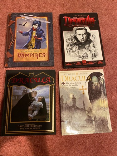 Lot of 4 Dracula books like new condition | eBay