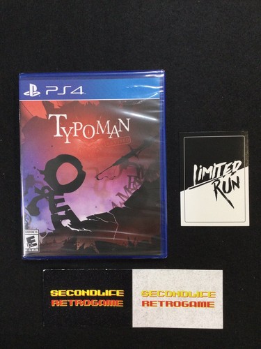 Sony PS4 Typoman Révisée Limited Run Ntsc USA Neuf Scellé | eBay
