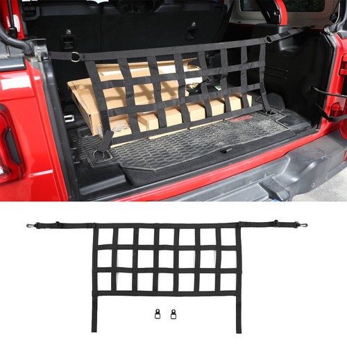 Rear Trunk Mesh Protect Cargo Luggage Net Accessorie For Jeep Wrangler ...