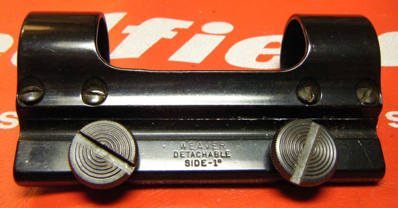 Vintage Weaver 1 inch Scope Detachable Side Mount | eBay