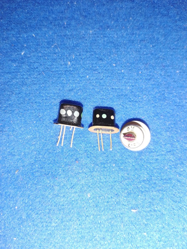 (3) 1950's BELL LABS / WESTERN ELECTRIC PROTOTYPE NPN ALLOY JUNCTION ...