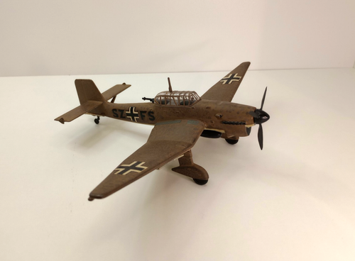Built and painted vintage Junkers Ju 87 Stuka - 1/72 Airfix | eBay UK