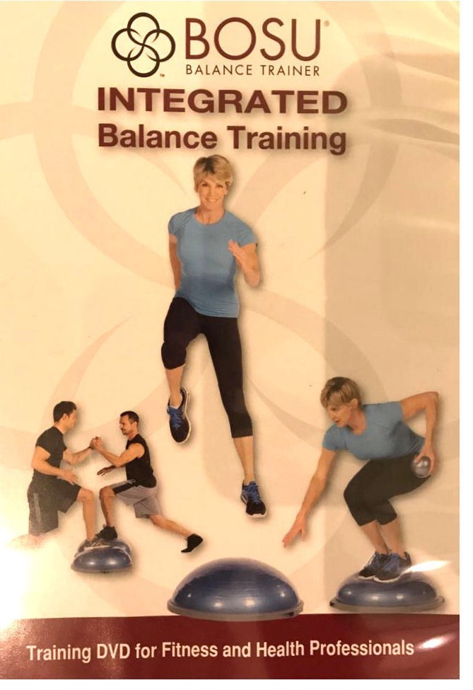 NEW BOSU Balance Trainer Integrated Balance Training DVD MOVIE Fitness ...