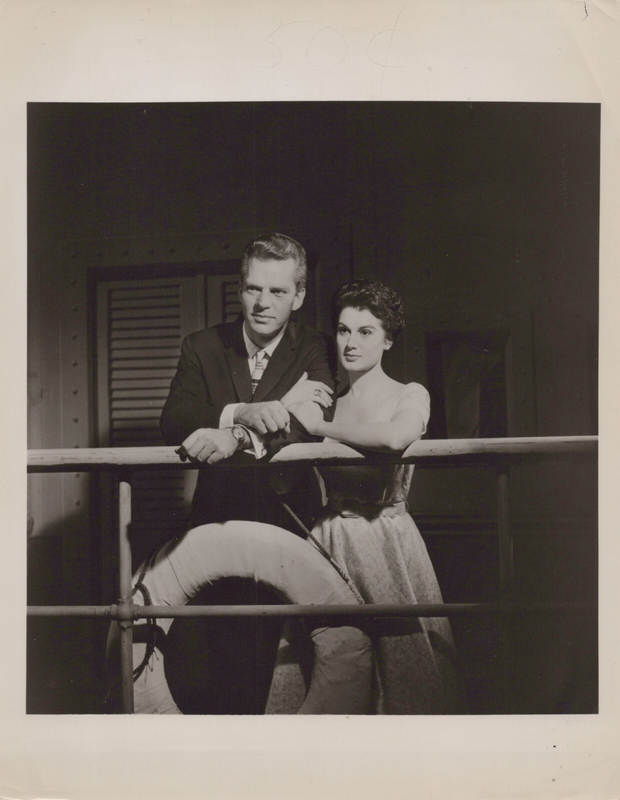 Doretta Morrow + Keith Andes (1956) 🎬⭐ Original Vintage Hollywood Photo ...