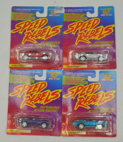 Lot of 4 97 Playing Mantis Speed Rebels The Dominator, Alley Cat ...