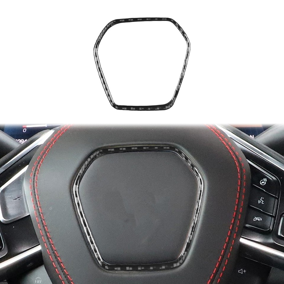 For Chevrolet Corvette C8 2020-24 Genuine Carbon Fiber Steering Wheel ...