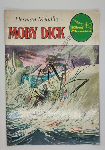 Herman Melville King Classics Moby Dick Comic 1977 Illustrated | eBay