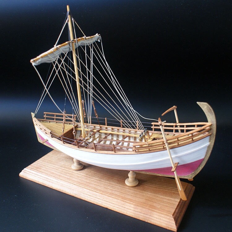 Trade Boat Kyrenia Greek Ancient 1:48 - 13.7'' (350mm) Wooden Model ...