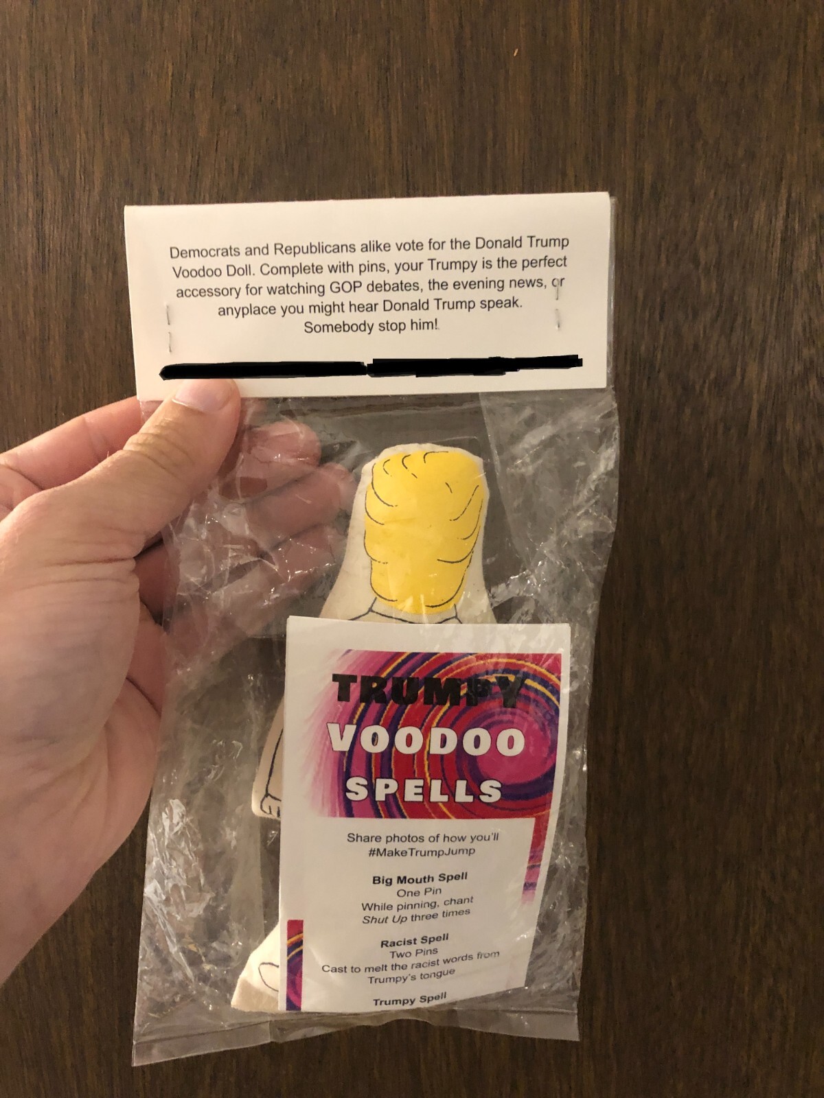 DONALD TRUMP VOODOO DOLL - Pins & Spells Included | eBay